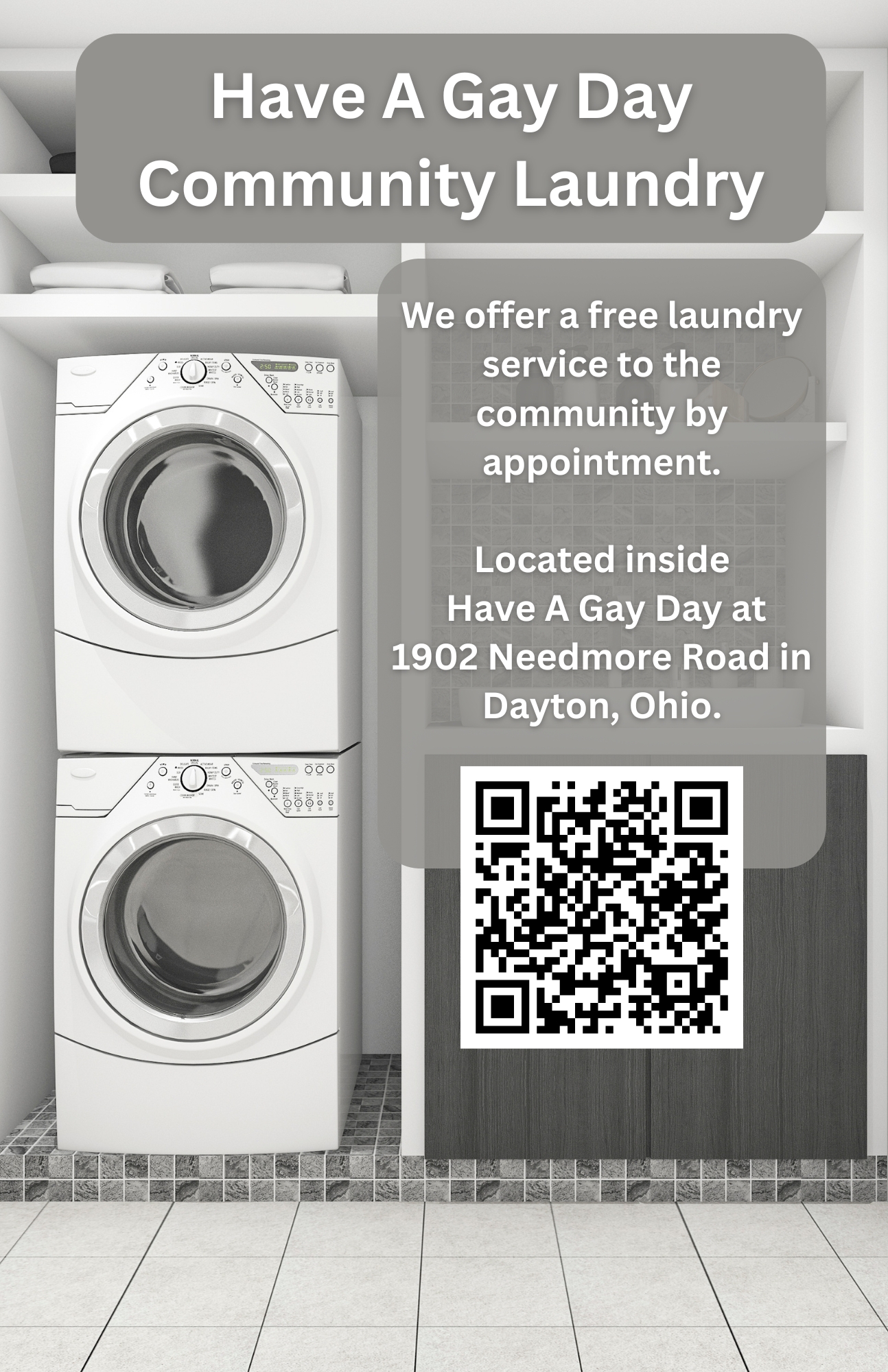 Community Laundry Room – Have A Gay Day